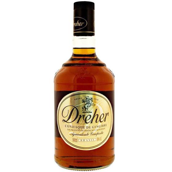 Conhaque Dreher Gengibre 900Ml - Conhaque - Magazine Luiza