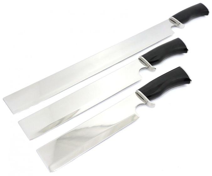 Conj Completo Facas Chalaf - Abate Kosher, Tamanhos: P M G - Chalaf ...