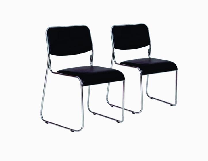 Conjunto 02 Cadeiras de Escritório Interlocutor Dakar - Roal ind ...