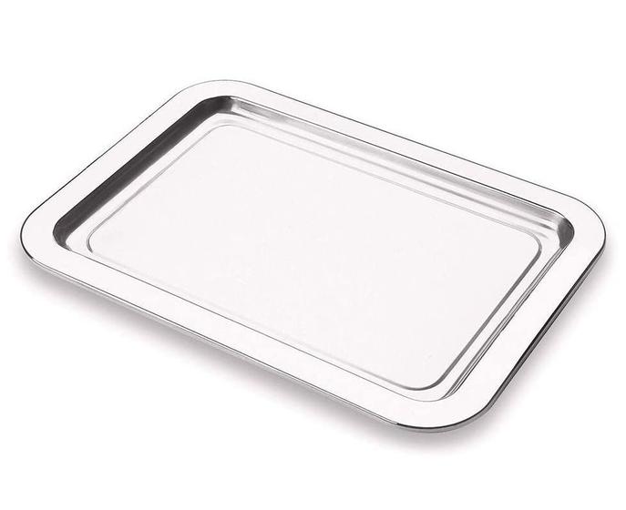 Conjunto 6 Bandejas de Aço Inox Multiuso 34,5x25 cm Forma - Forma Inox ...