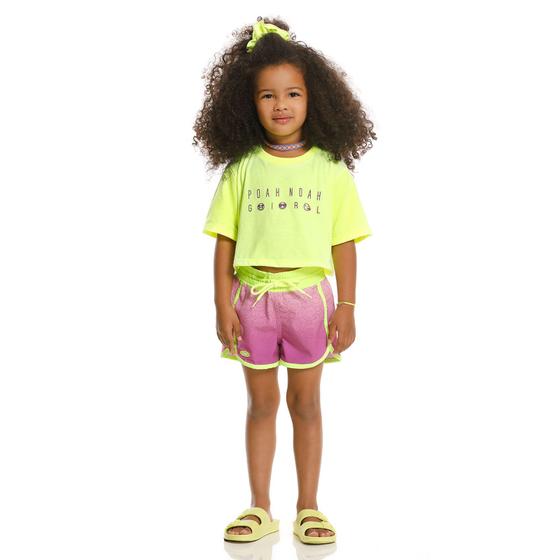 Conjunto amarelo neon poah noah - Conjunto Infantil - Magazine Luiza