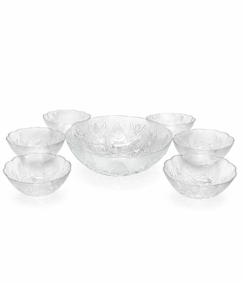 Conjunto Bowls em Vidro Rose 7 Peças - Dumiat - Tigela - Magazine ...