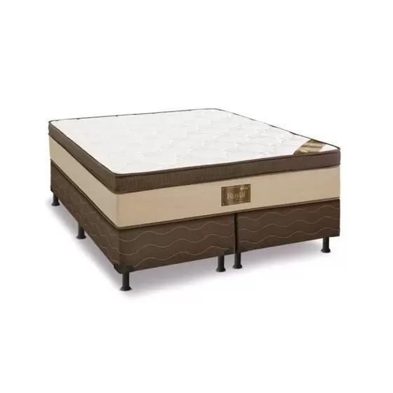 Conjunto Box Casal Queen Royal Reconflex - Cama Box Casal - Magazine Luiza