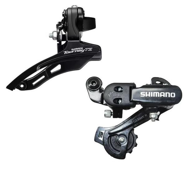 Conjunto Câmbio Dianteiro E Traseiro Shimano Tourney Original C N F