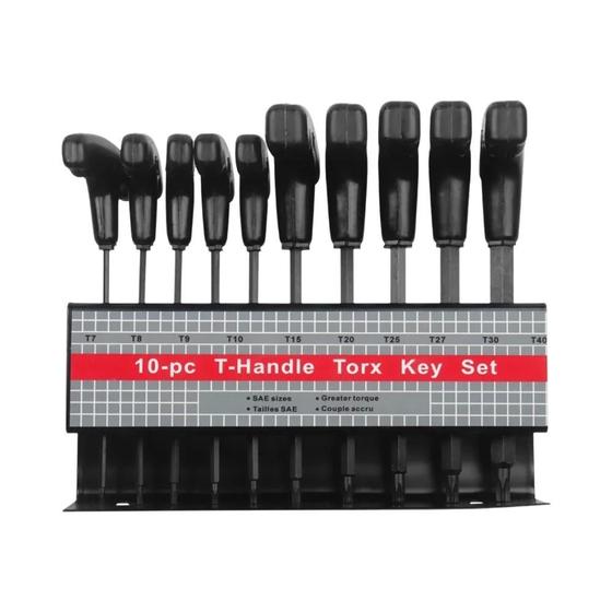 Conjunto De 10 Chaves Allen Sextavadas Com Cabo Em T, Métricas E ...