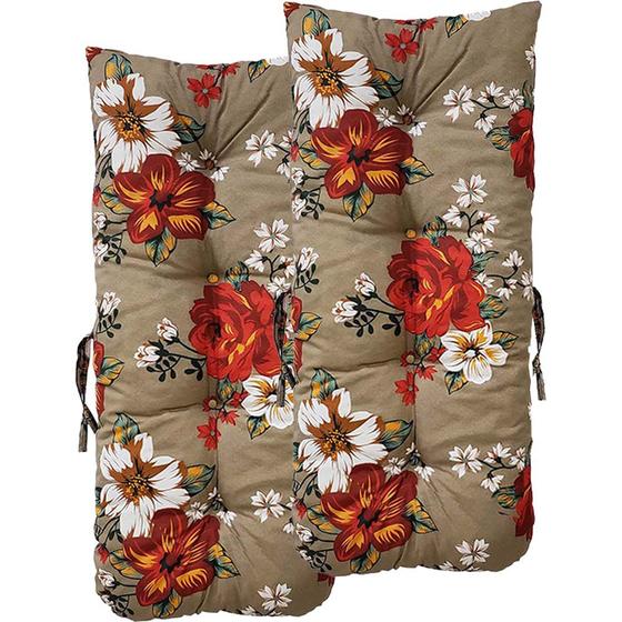Conjunto De Almofadas Para Cadeiras De Bambu/vime 95x45 2un. - BOARQUE ...