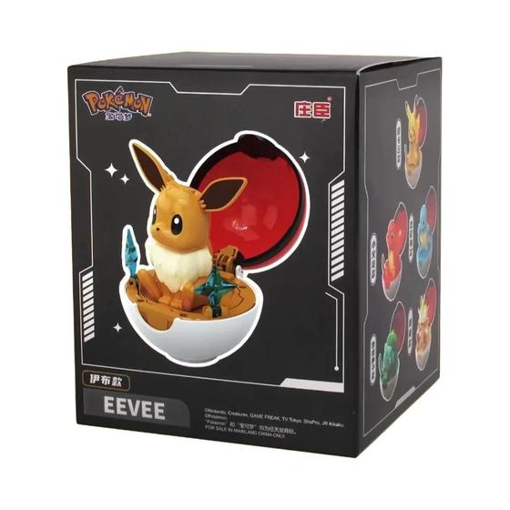 Conjunto De Brinquedos Pokémon 6 Estilos Diferentes Figuras Pokeball ...