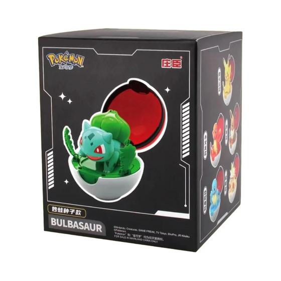 Conjunto De Brinquedos Pokémon 6 Estilos Diferentes Figuras Pokeball ...