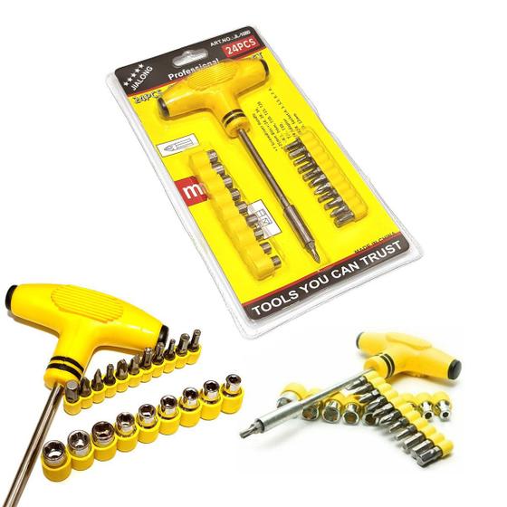 Conjunto De Chave T10. Aperto De Parafusos Compre Já - TROYA - Jogo de ...