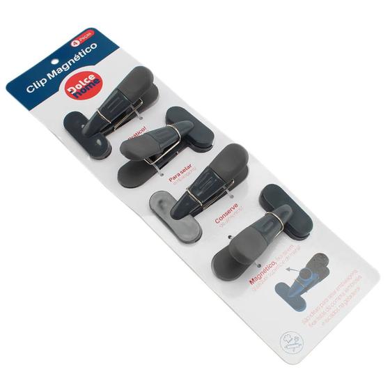 Conjunto de Clips Magnéticos Gourmet Para Fixação em Metal ou Vedação ...