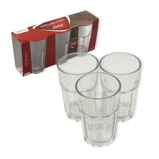 Conjunto de Copos de Vidro 340ml: Praticidade e Elegância para o Dia a ...