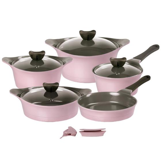 Conjunto de Panelas Neoflam Aeni, Alumínio Injetado com Revestimento ...