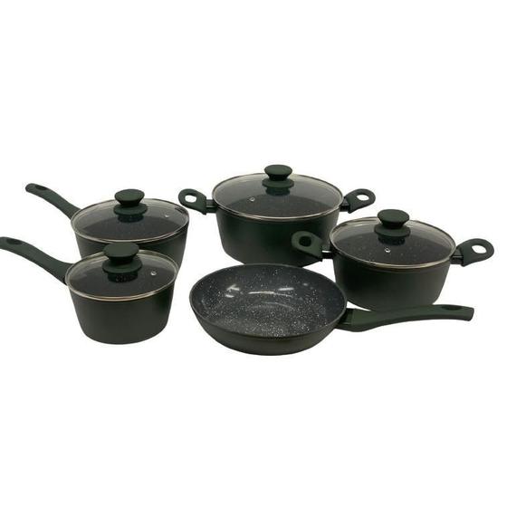 Conjunto De Panelas Revestimento Cerâmico Jade - Mimo Style - Jogo de ...