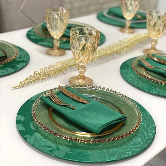 Conjunto de souplat supla para Mesa Posta Decoração - MUMUDECOR ...