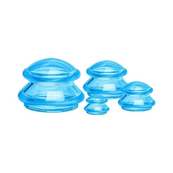 Conjunto De Ventosas De Silicone Para Massagem Corporal, Costas, Gua Sha, Anti-celulite ...