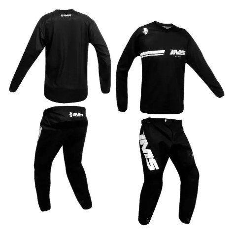 Conjunto Ims Mx Active Trilha Motocross Off Road Preto - Colete de ...