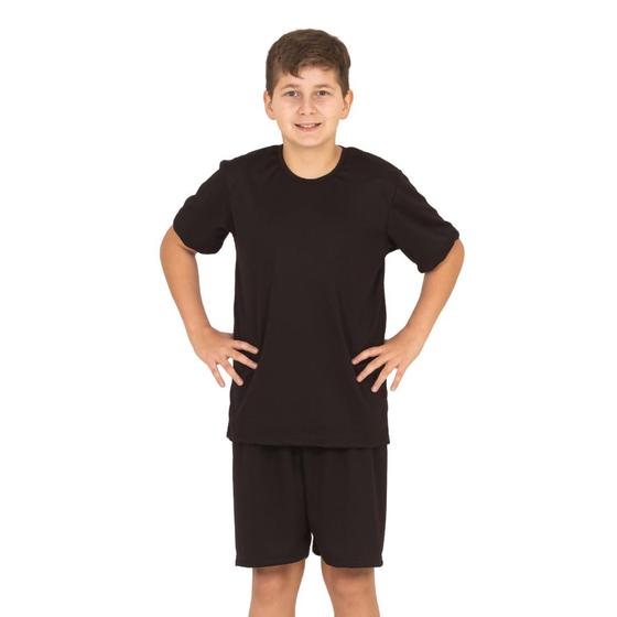 Conjunto Infantil Futebol Dry Fit Camisa e Shorts Juvenil 20-A - Lavin ...