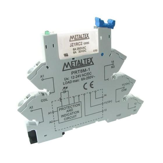 Conjunto Interface Jz1Rc3+Prt8M-1 1Rev 6A 24Vca/Cc Terminal - Metaltex ...