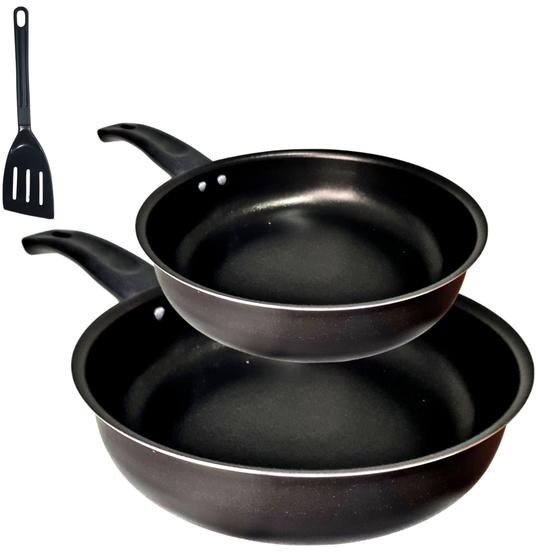 Conjunto Kit Frigideira Alta Funda 2 Peças 18cm E 22cm Antiaderente ...