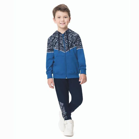 Conjunto masculino manga longa angerô - Conjunto Infantil - Magazine Luiza