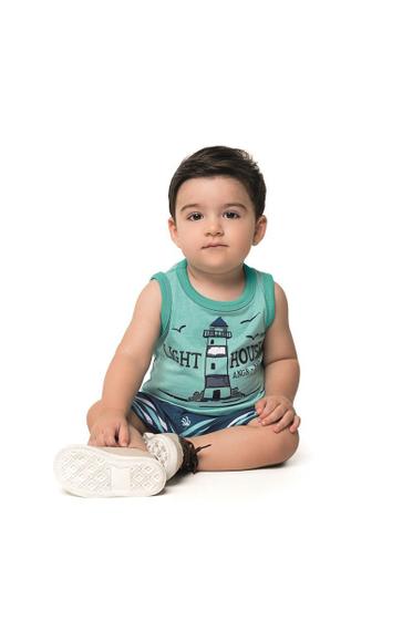 Conjunto menino angero alto verão 28114 - Angerô - Conjunto Infantil ...