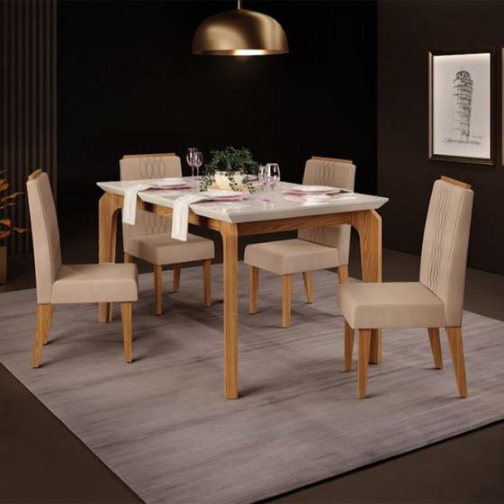 Conjunto Mesa DJ Rouge - Conjunto Sala de Jantar - Magazine Luiza