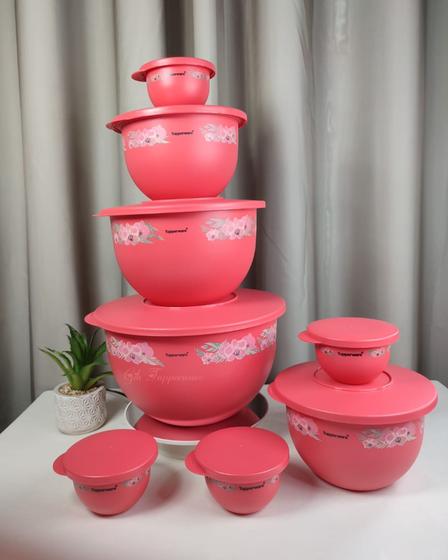 Conjunto Murano lindo 7 peças tupperware - Tupperware - Pote - Magazine ...