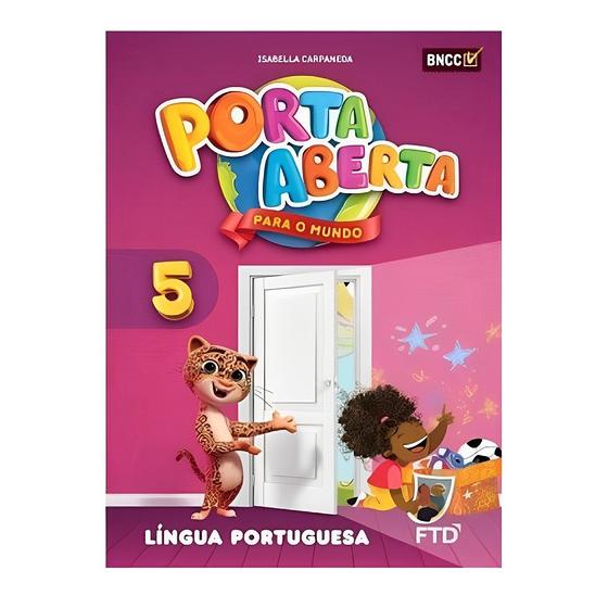 Conjunto Porta Aberta Língua Portuguesa 5º ano - 2º Edição 2019 ...