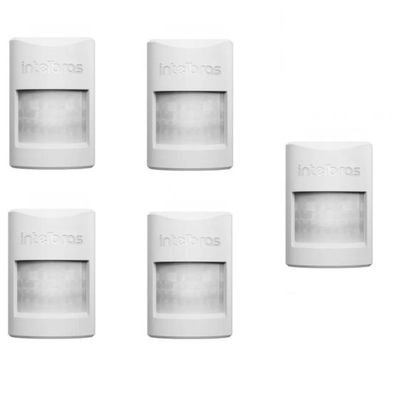 Conjunto Sensor Sem Fio Ivp1000 Pet Sf 5 Peças Alcance De Detecção 12 ...