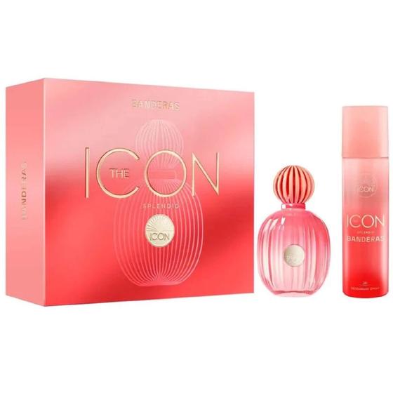 Conjunto The Icon Splendid Banderas Feminino - Eau de Parfum 100ml ...