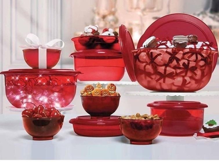 Conjunto Tigelas Cristal Tupperware 10 peças - Tigela - Magazine Luiza