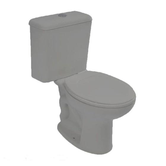 Conjunto Vaso Sanitário com Caixa Acoplada Saveiro Cinza Celite - Vaso ...