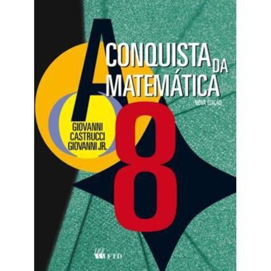 Conquista Da Matematica, A - 8º Ano - Ef Ii - - Livros de Matemática - Magazine Luiza