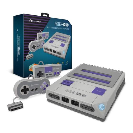 Consola RetroN 2 HD da Hyperkin - Compatível com NES, Super NES e ...