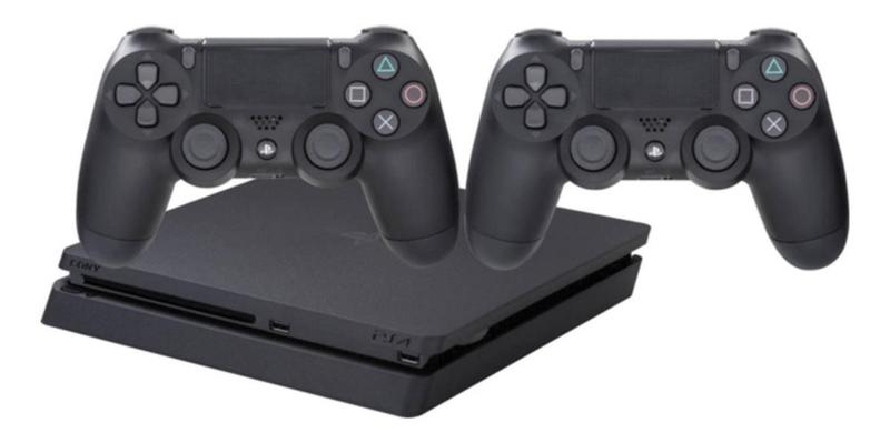 Console PS 4 Slim 1tb Extra Dualshock 4 Controller Cor Preto Onyx ...