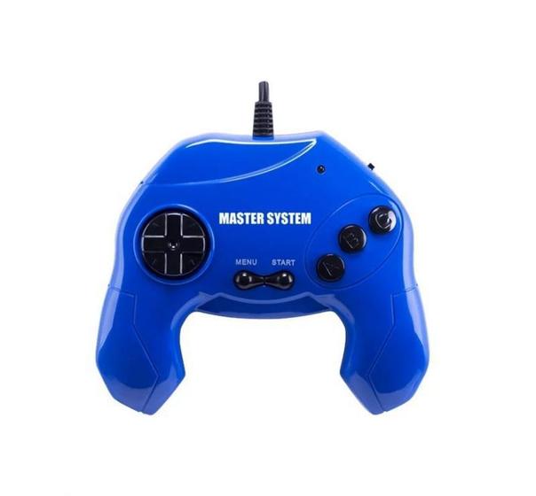 Console Tectoy Sega Master System Plug Play 40 Jogos na Memória Azul ...