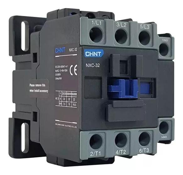 Contator 220v 1na+1nf 32a 50/60hz Nxc-32 Chint - Contator Elétrico - Magazine Luiza