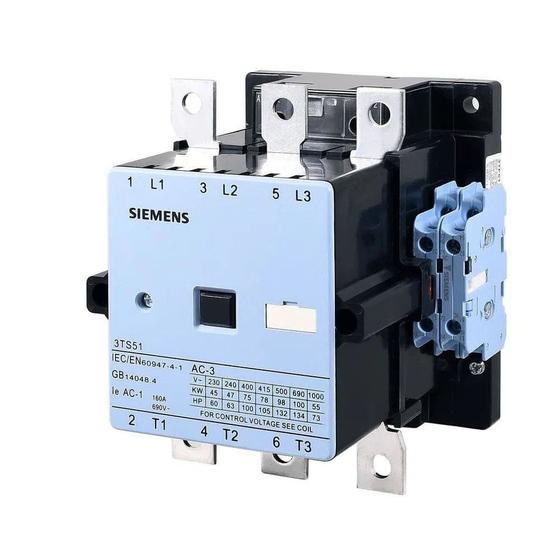 Contator 3TS 220v - Siemens - Contator Elétrico - Magazine Luiza