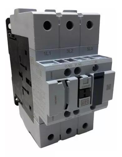 Contator CWB95-11-30D23 95A 220VCA 1NA + 1NF Tripolar Weg - Contator ...