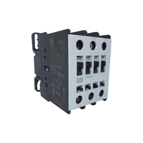 Contator cwm32-10-30v15 95v 50hz/110v 60hz - cod 10045427 - WEG ...