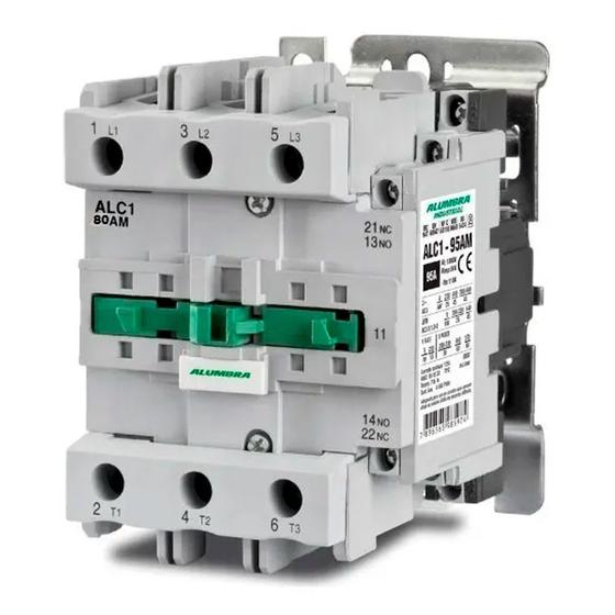 Contator De Potência 80a 220v Alumbra 8594 - Contator Elétrico ...