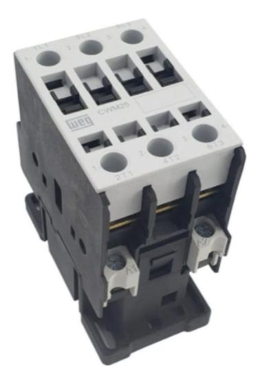 Contator Tripolar Weg 25A 220V Cwm25 Original - Contator Elétrico - Magazine Luiza