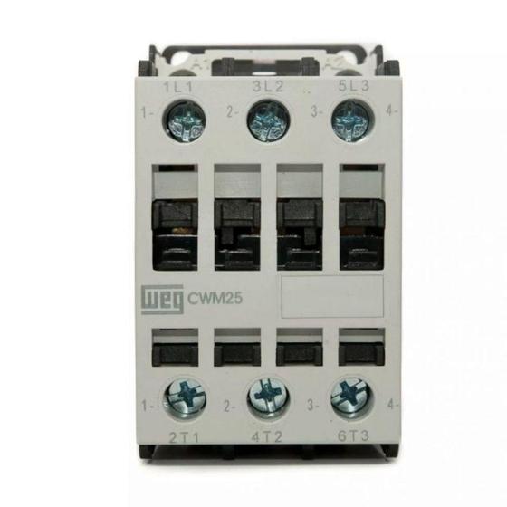 Contator Tripolar Weg Cwm32 220Vac 32A - Disjuntor Din - Magazine Luiza