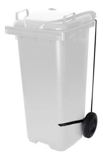 Contentor Plástico 120L Com Pedal Lateral (C120P) - JSN - Lixeira e ...