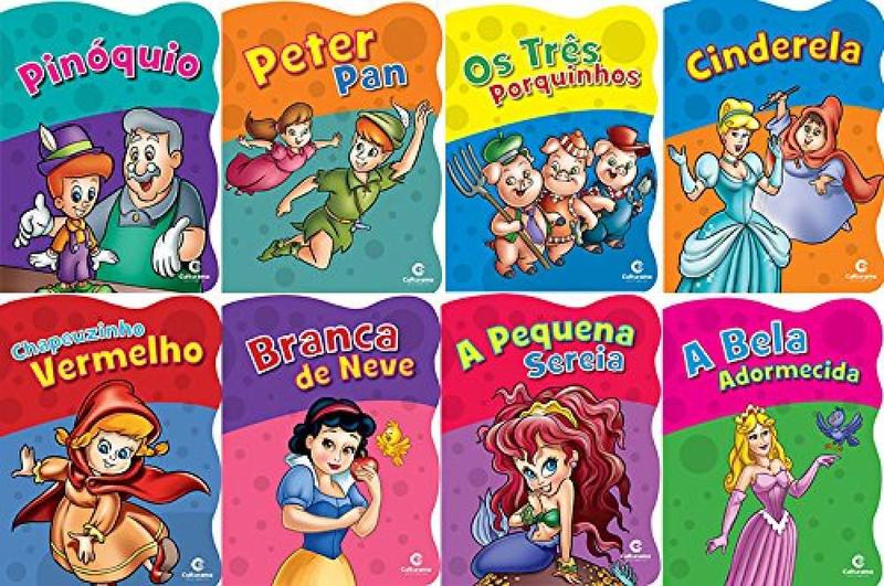 Contos classicos recortados - 8 capas - Contos e Crônicas - Magazine Luiza