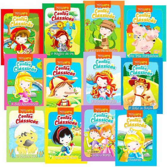 Contos de Fadas Clássicos Coleção 12 Mini Livros - Ciranda Cultural ...