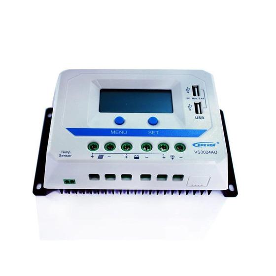 controlador de carga PWM 30A Viewstar VS3024AU - Epever - Aquecedor de Água e Acessórios ...
