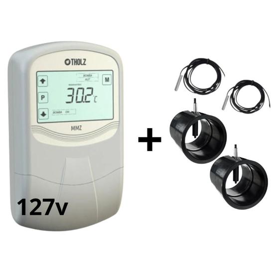 Controlador De Temperatura Tholz Digital+Luvas Sensores - Controlador ...