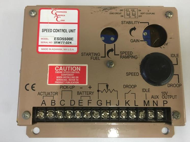 Controlador Regulador de Velocidade GAC - ESD5500E - Pressostato e Termostato - Magazine Luiza