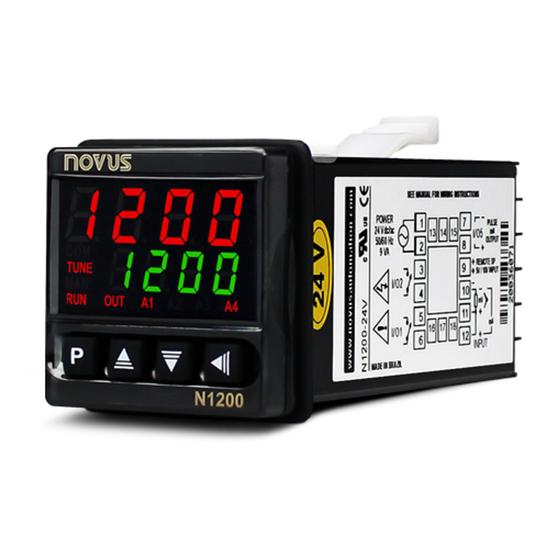 Controlador Temperatura Novus N480d-rpr - Usb - 100-240vac - Controlador de Temperatura ...
